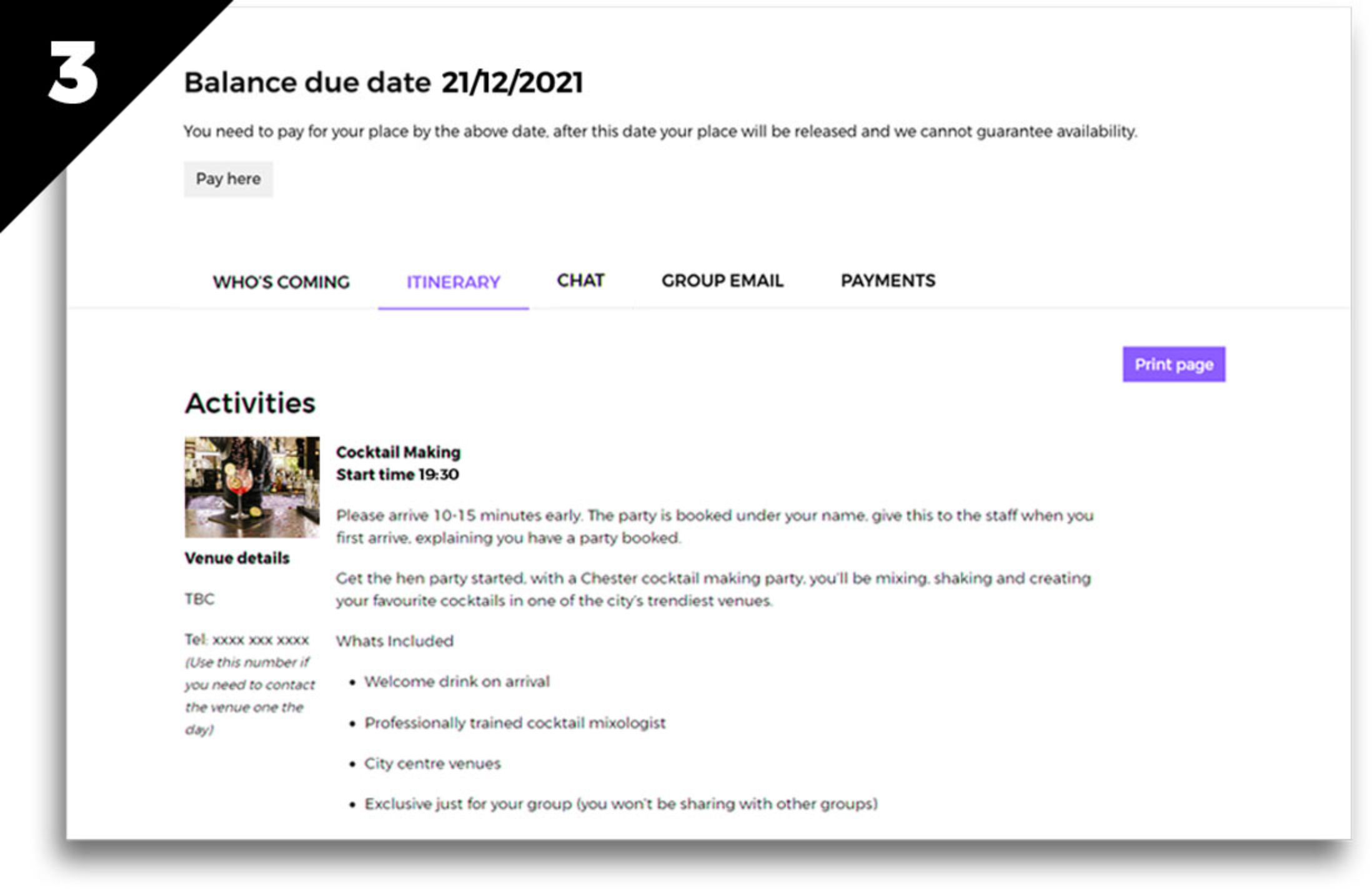 My Events Features | Funktion Events