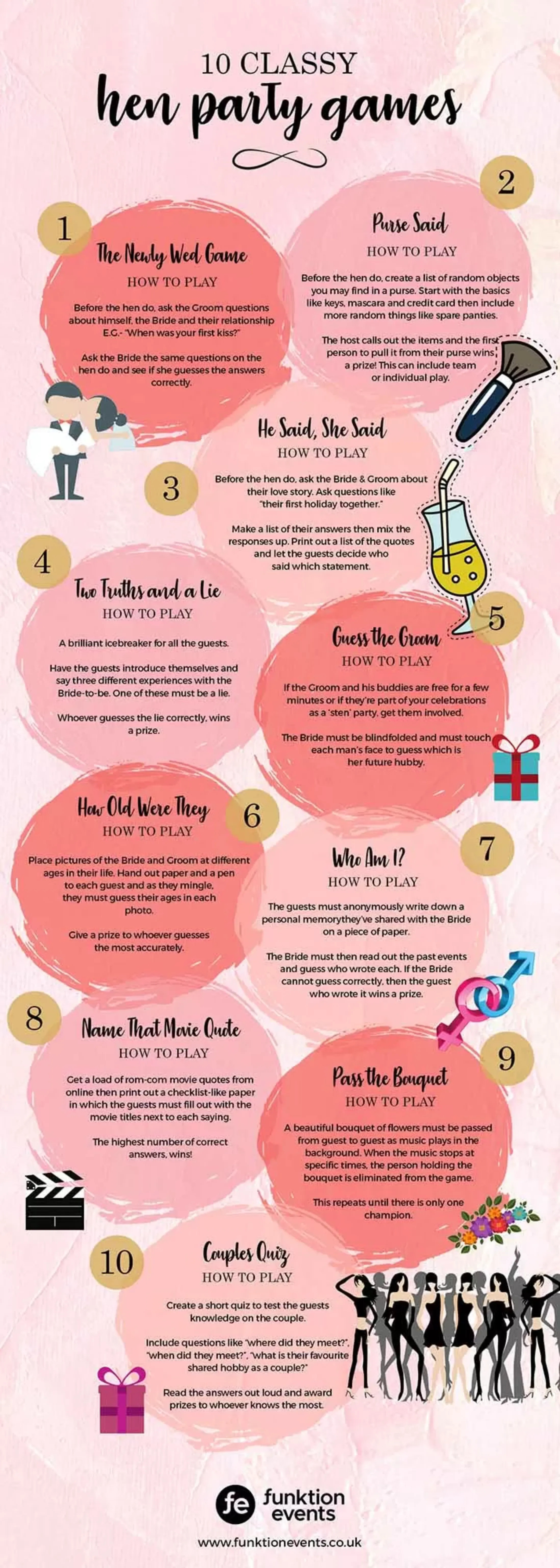 10 Fab Hen Party Games Ideas You Will Love KISS THE BRIDE MAGAZINE 10 Fab Hen Party Games Ideas You Will Love KISS THE BRIDE MAGAZINE