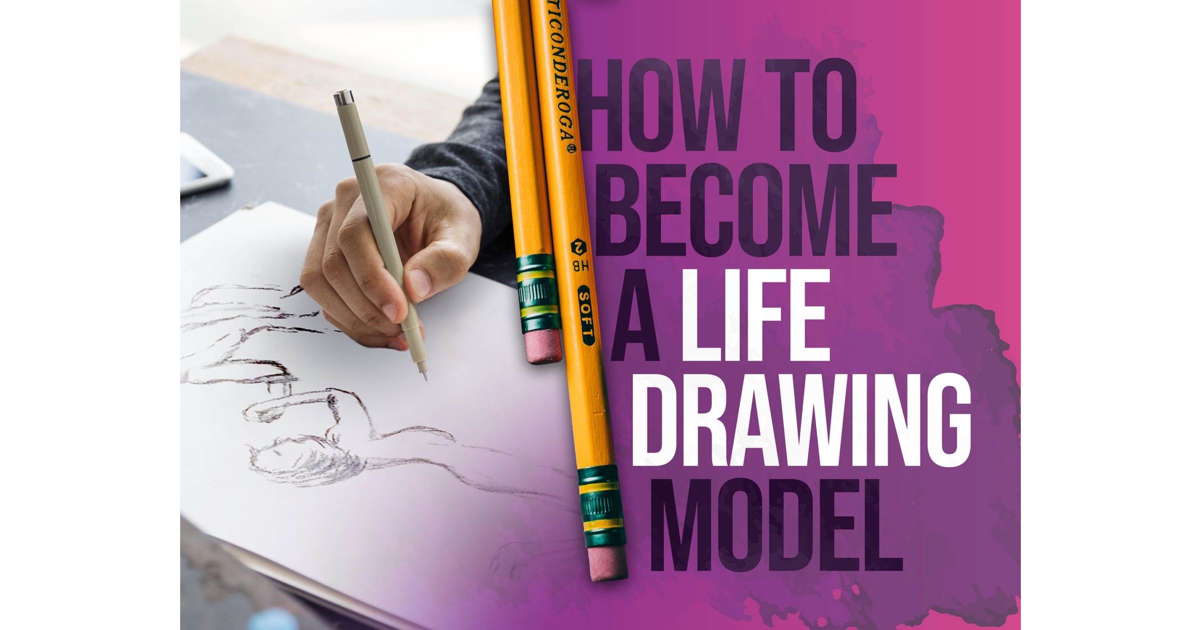 How Can You Become a Life Drawing Model?