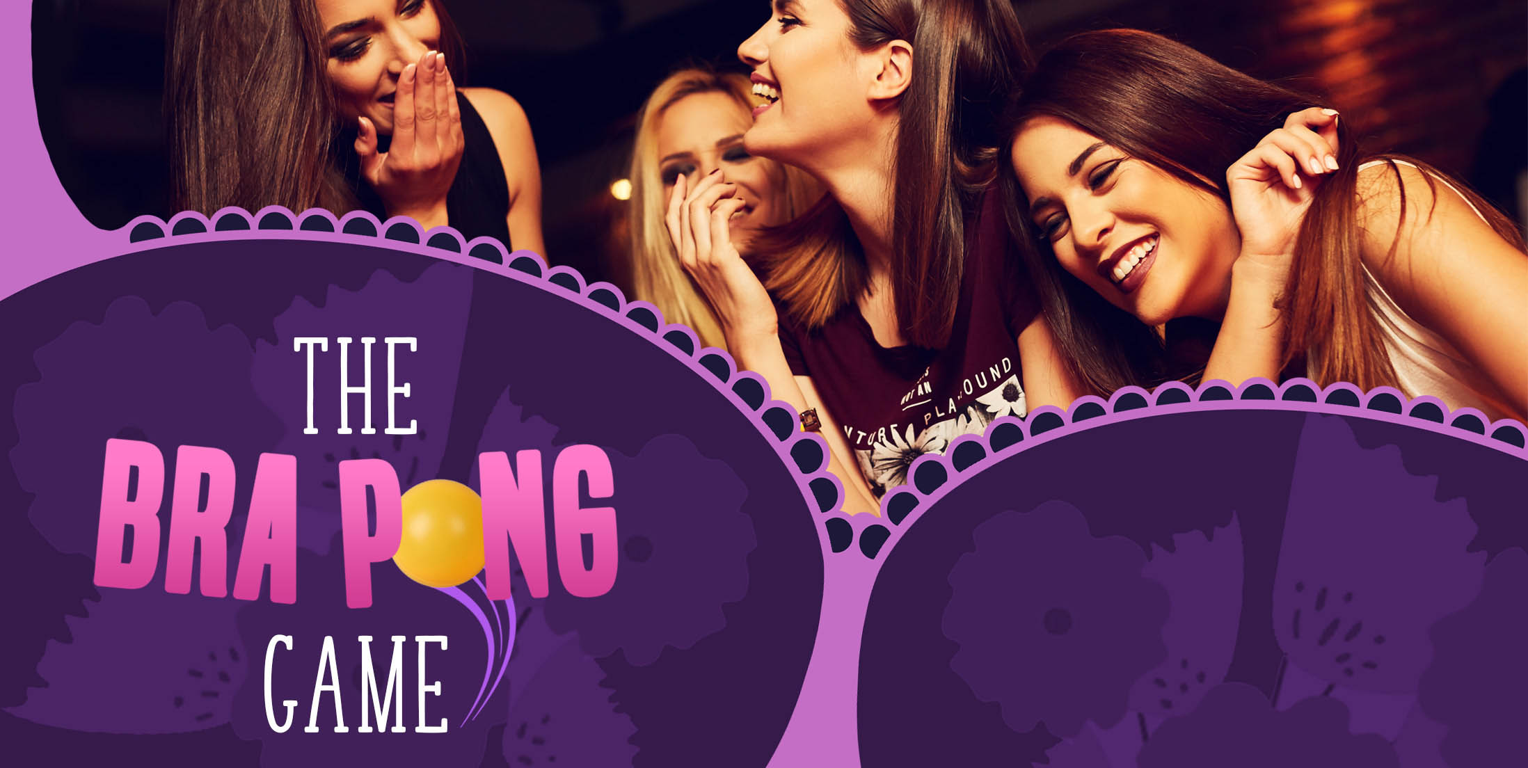 The Bra Pong Game! | Hilarious Bra Ping Pong