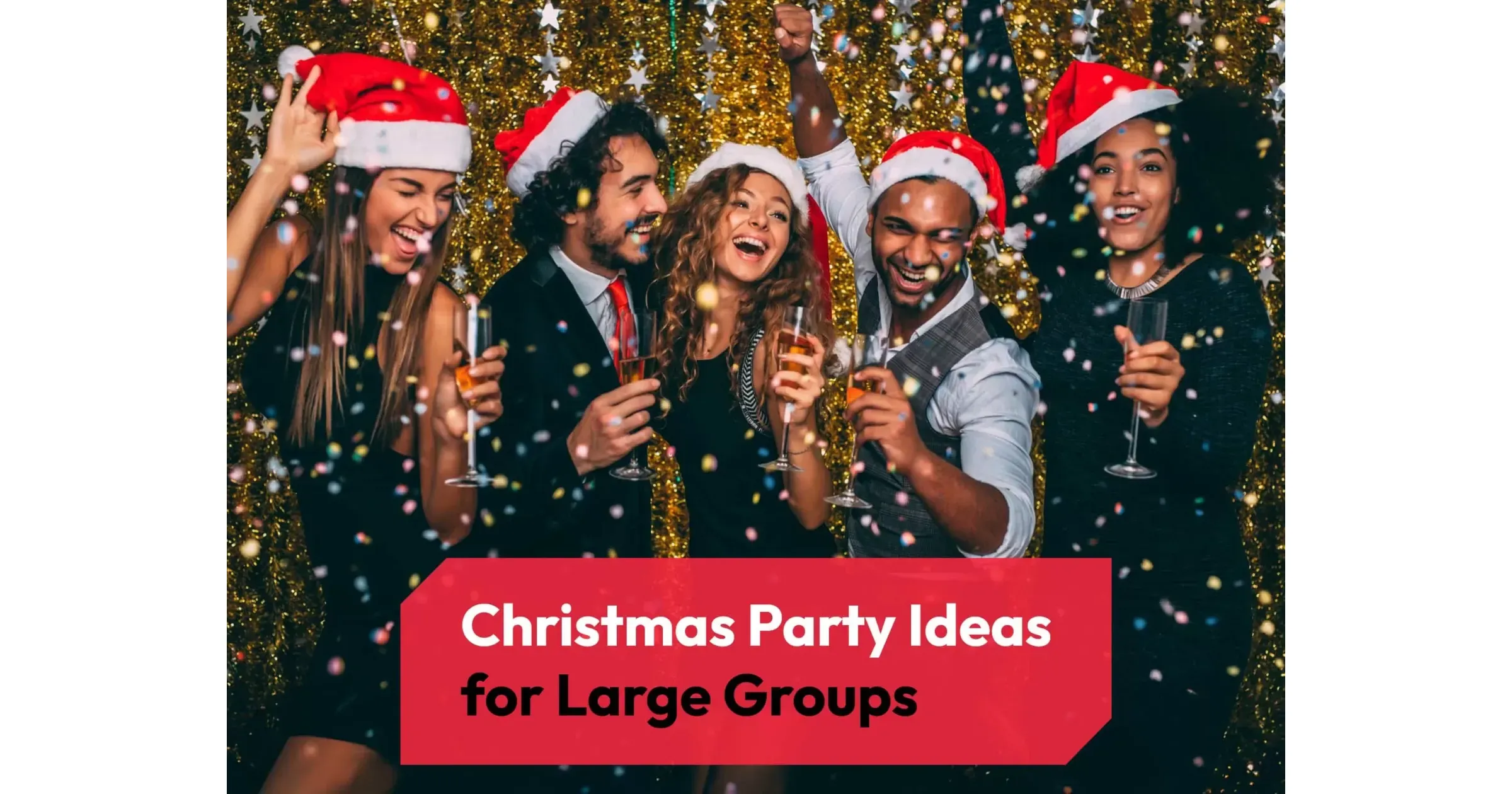 Large Group Christmas Party Ideas for Work 2026