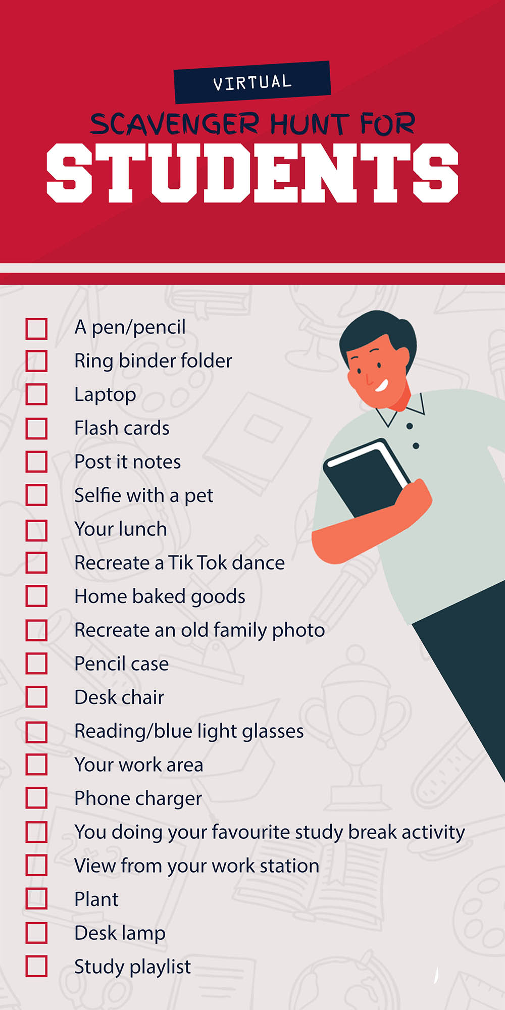 Scavenger Hunt For Students