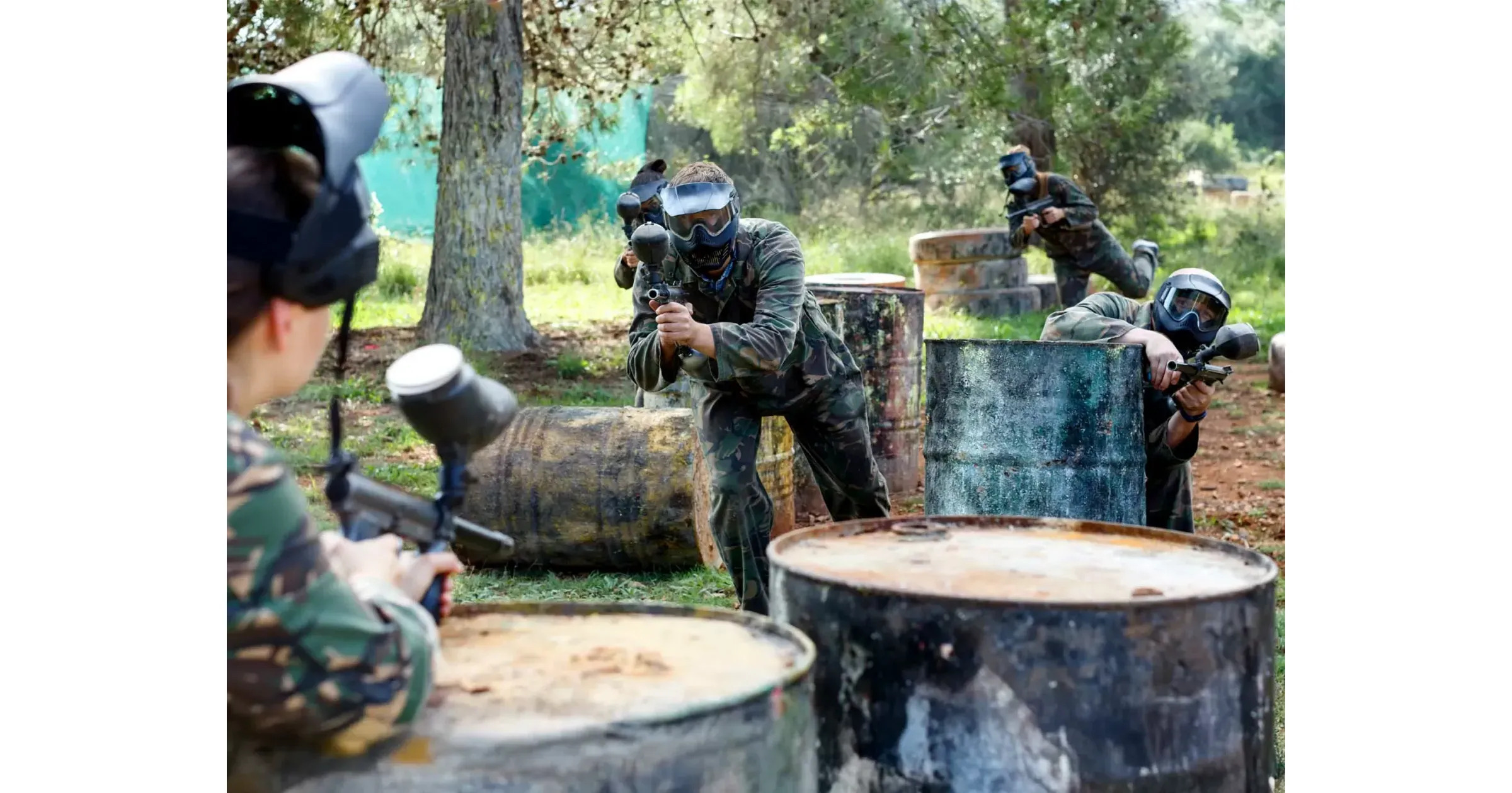 Outdoor Paintballing Hen Party in Bratislava | Book Online