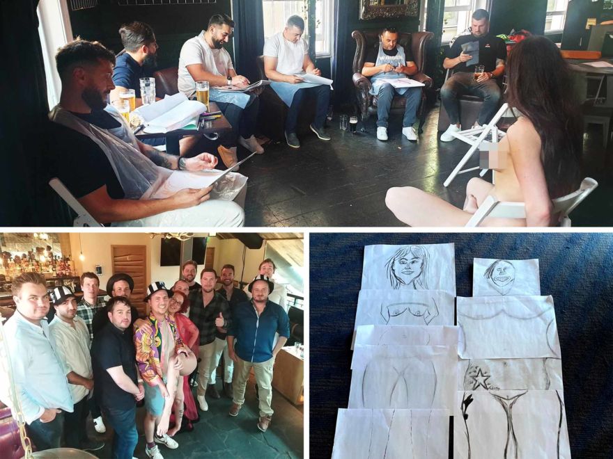 Life Drawing Stag Do in Dublin | Model & Venue Included