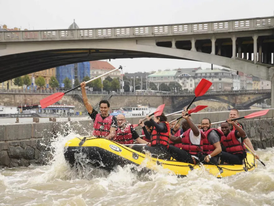 White Water Rafting & Archery Stag Do in Prague | Book Online