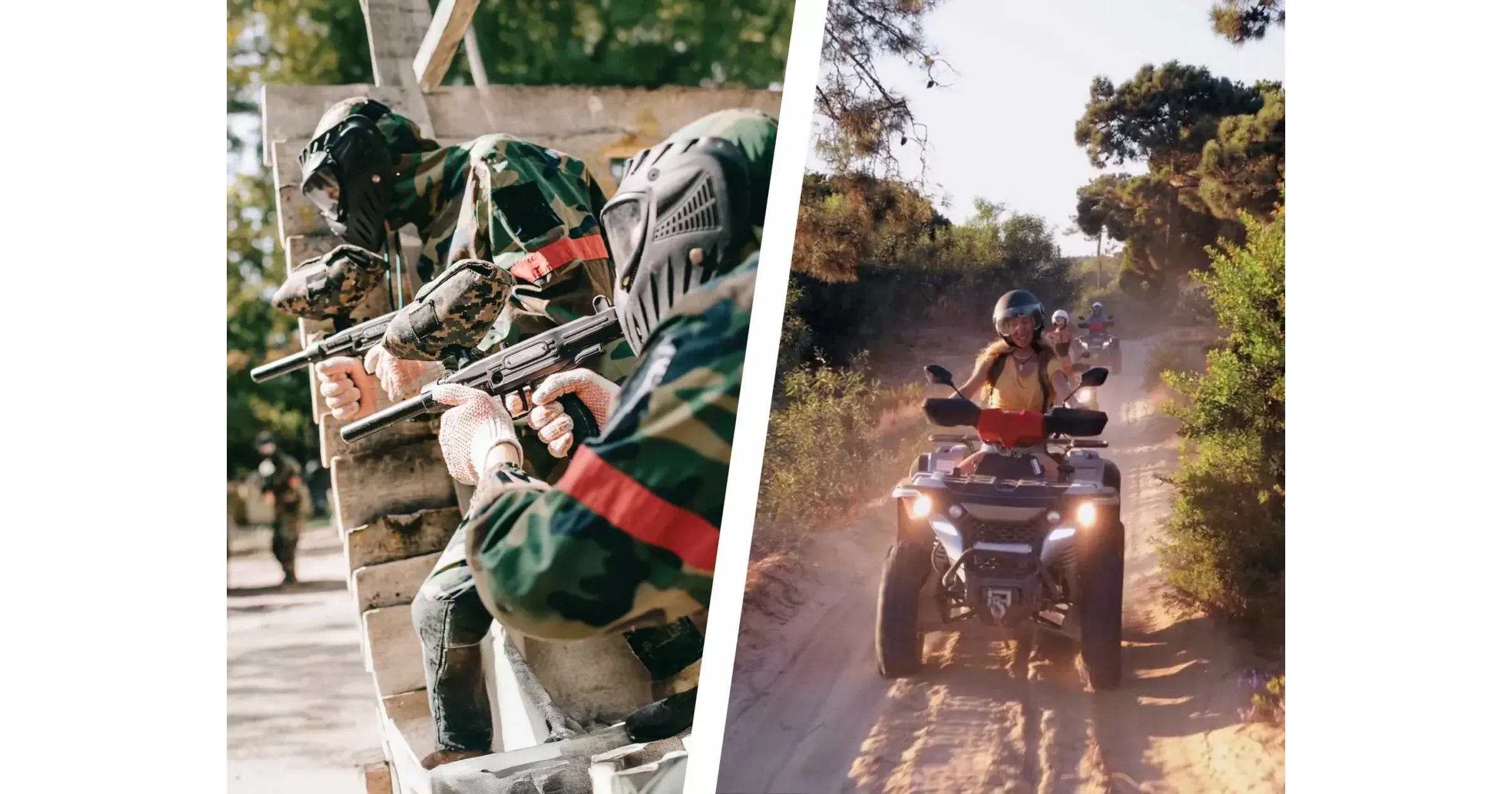Quad Biking & Paintballing for Groups in Bristol | Book Now