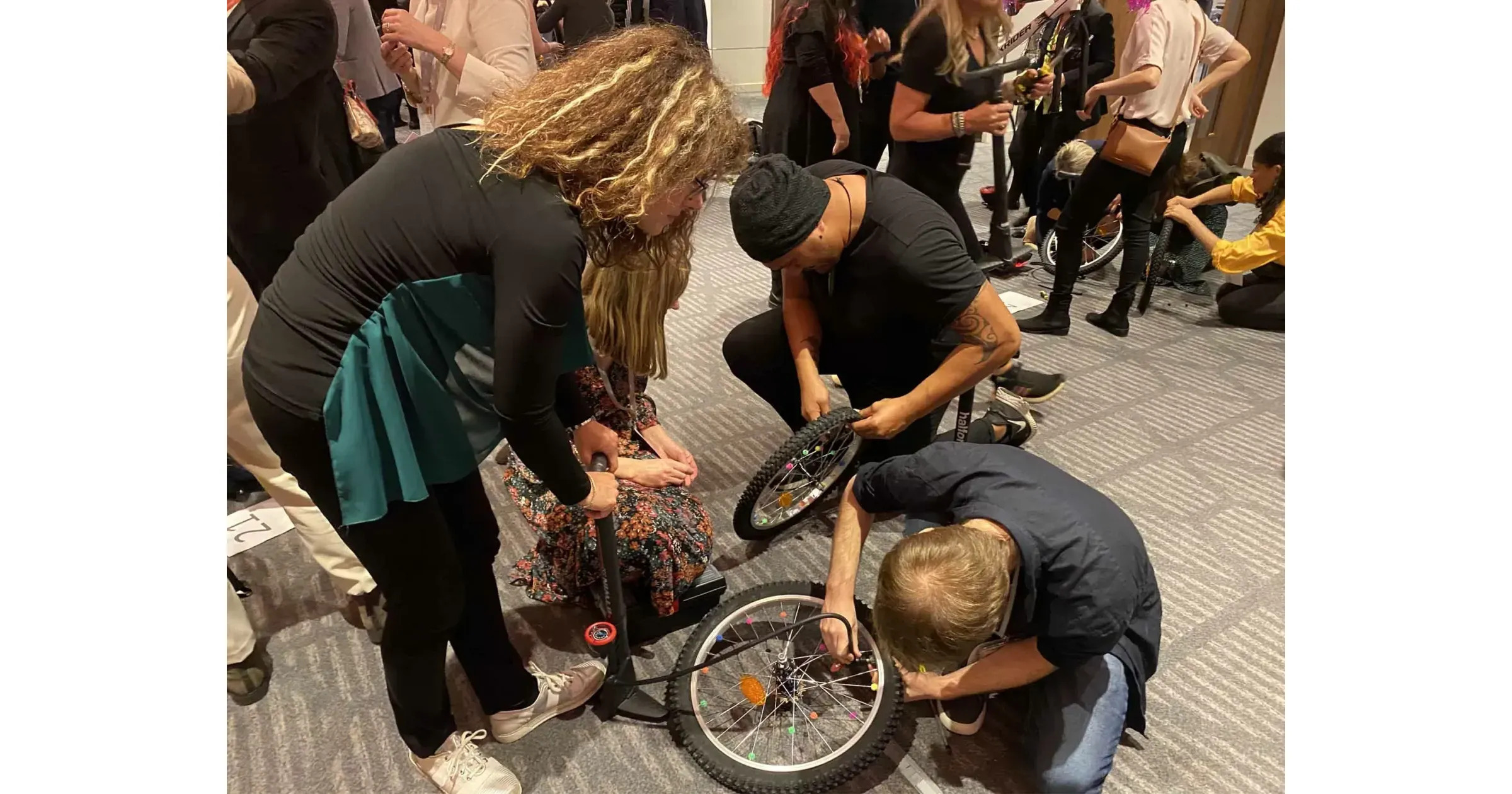 Charity Bike Build Team Building in Essex | Funktion Events