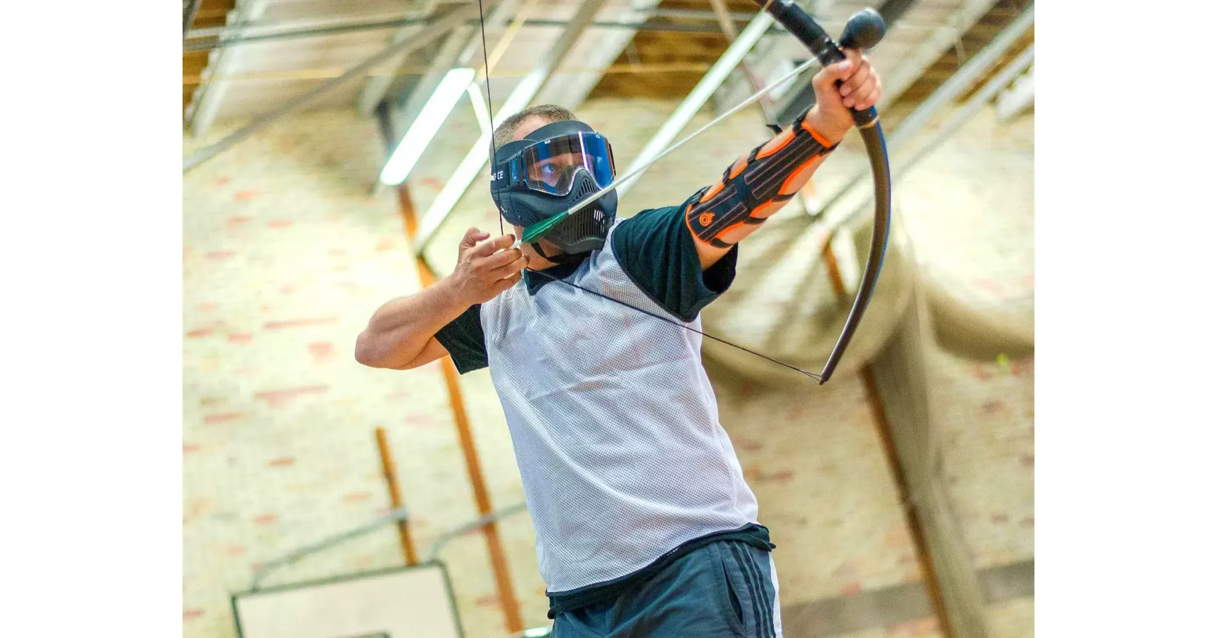 Battle Archery Tag Team Building Activity in Cardiff