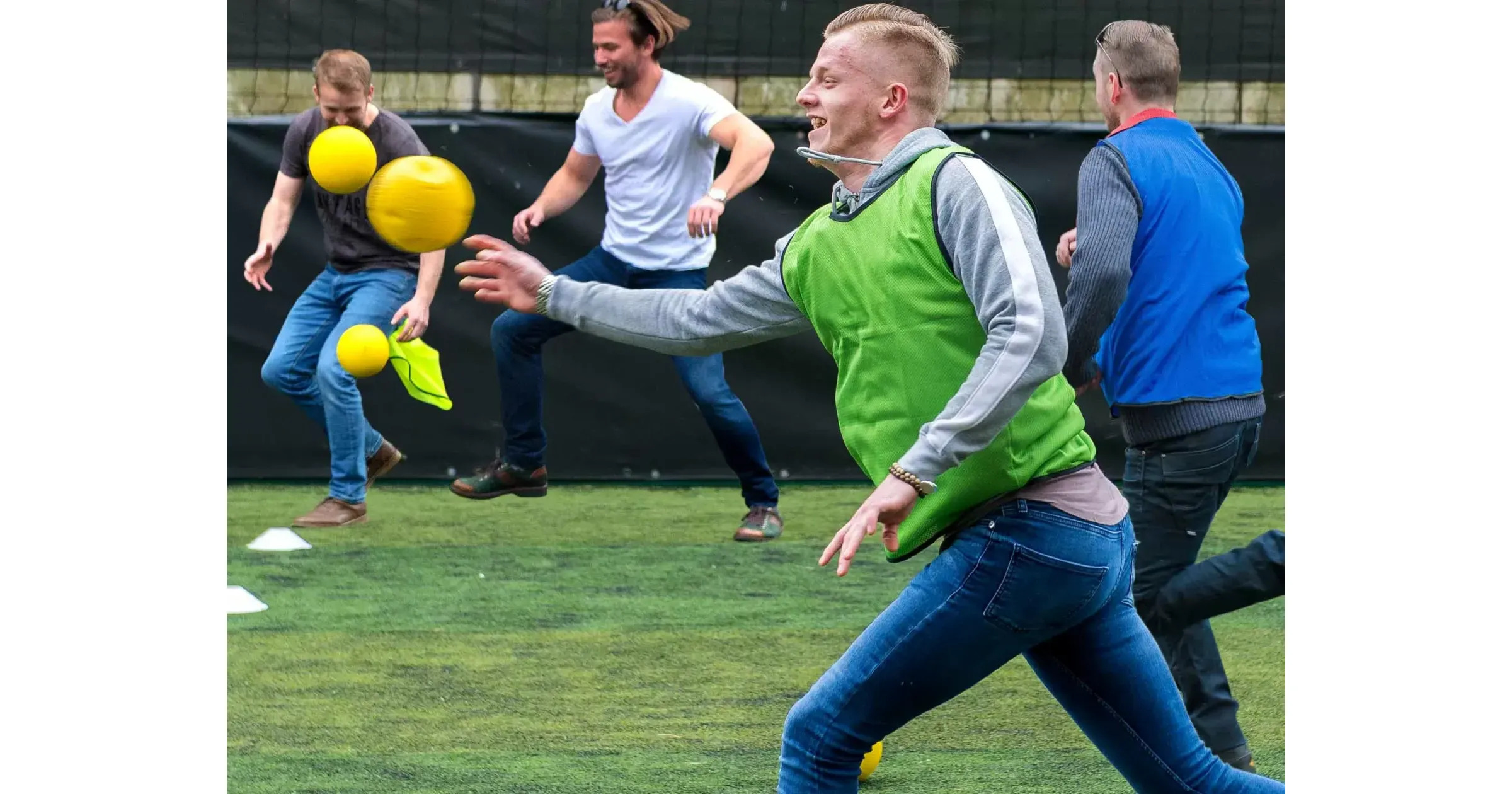 Dodgeball Team Building in Blackburn