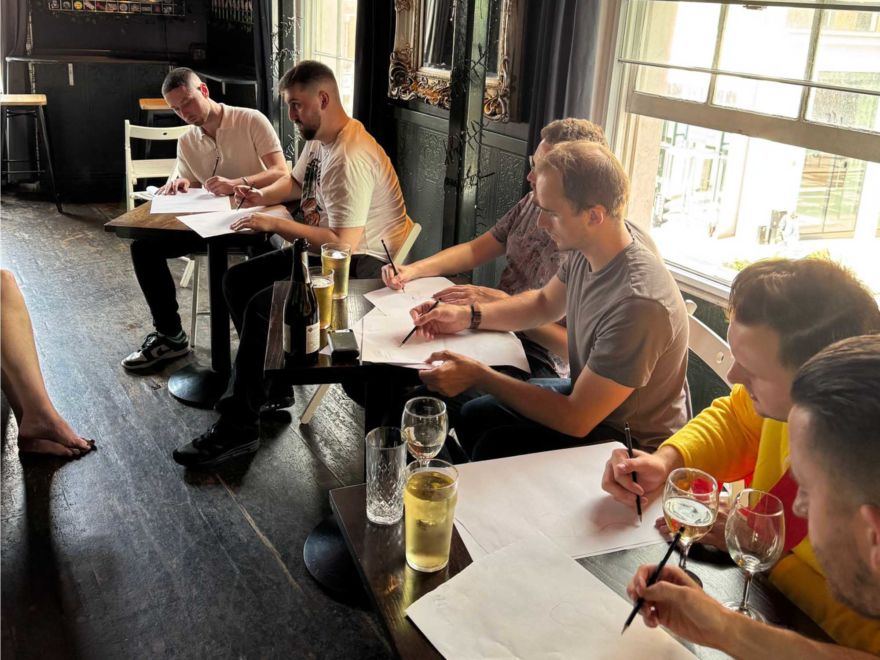 Life Drawing Stag Do | Female Model & Central Venue