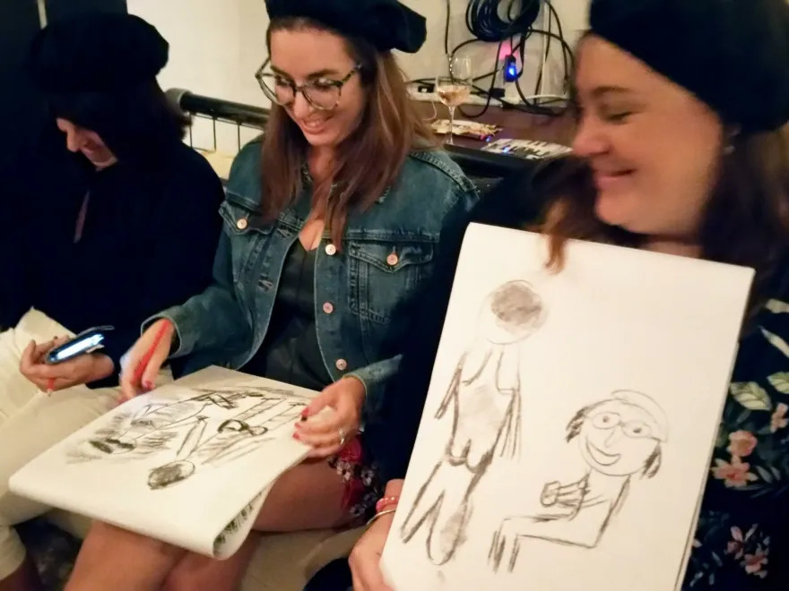 Mobile Life Drawing Hen Do in Leeds | Comes to Your Venue