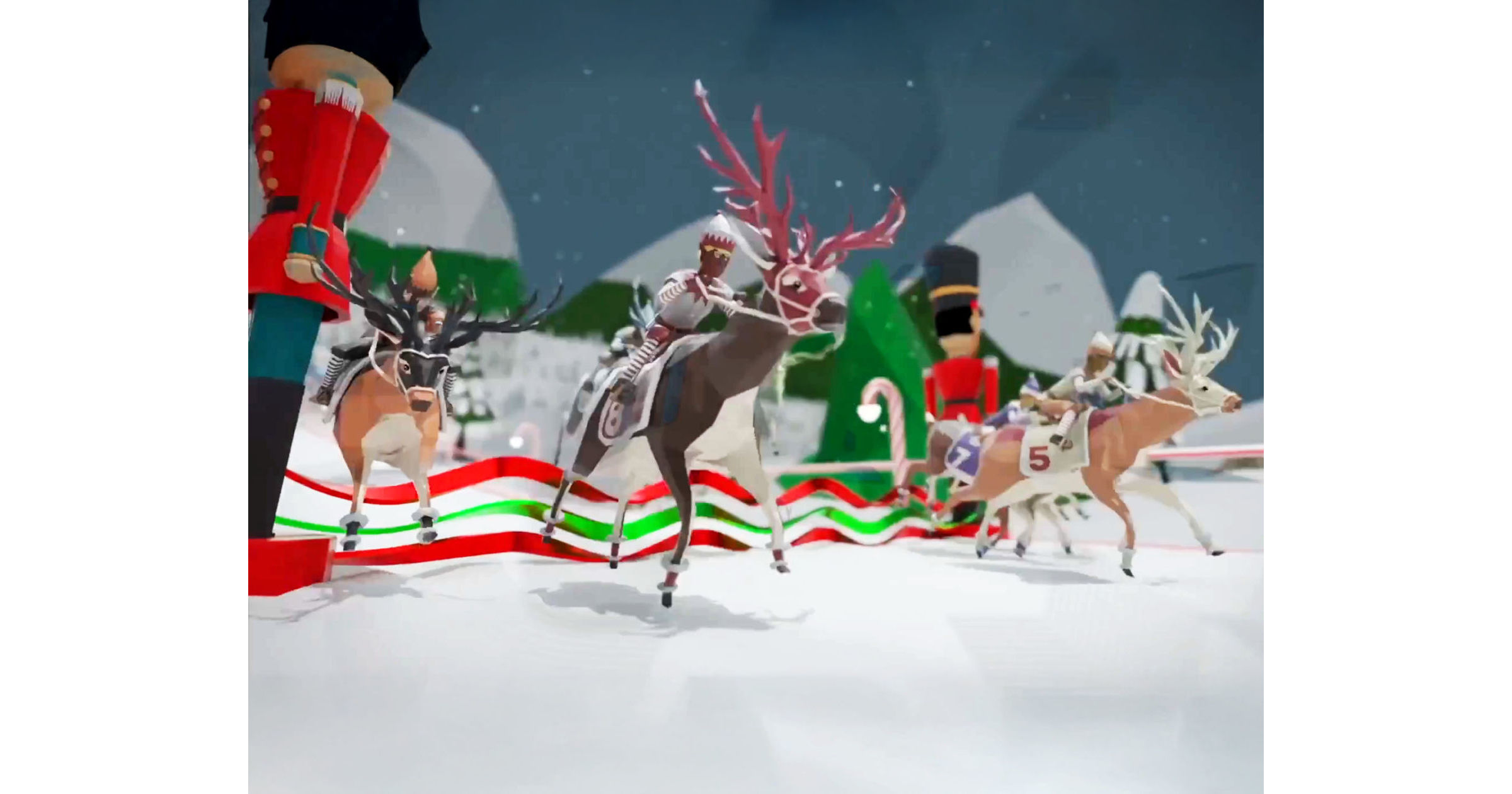 Reindeer Games Christmas Team Building | Virtual Party Game for Work Groups