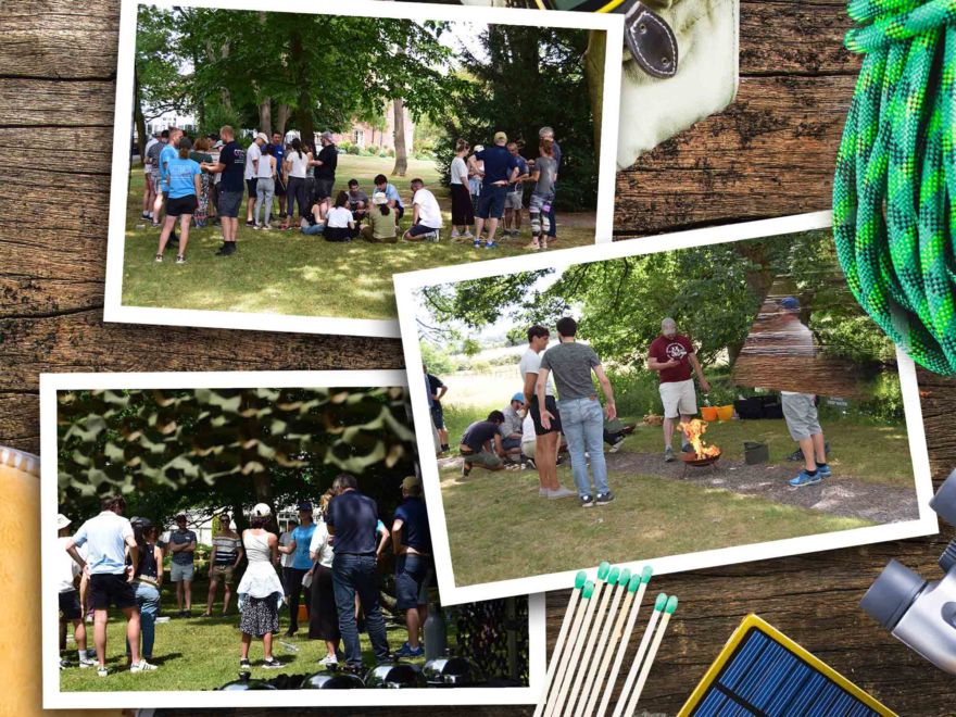 Survival Island Team Building in Birmingham | Funktion Events