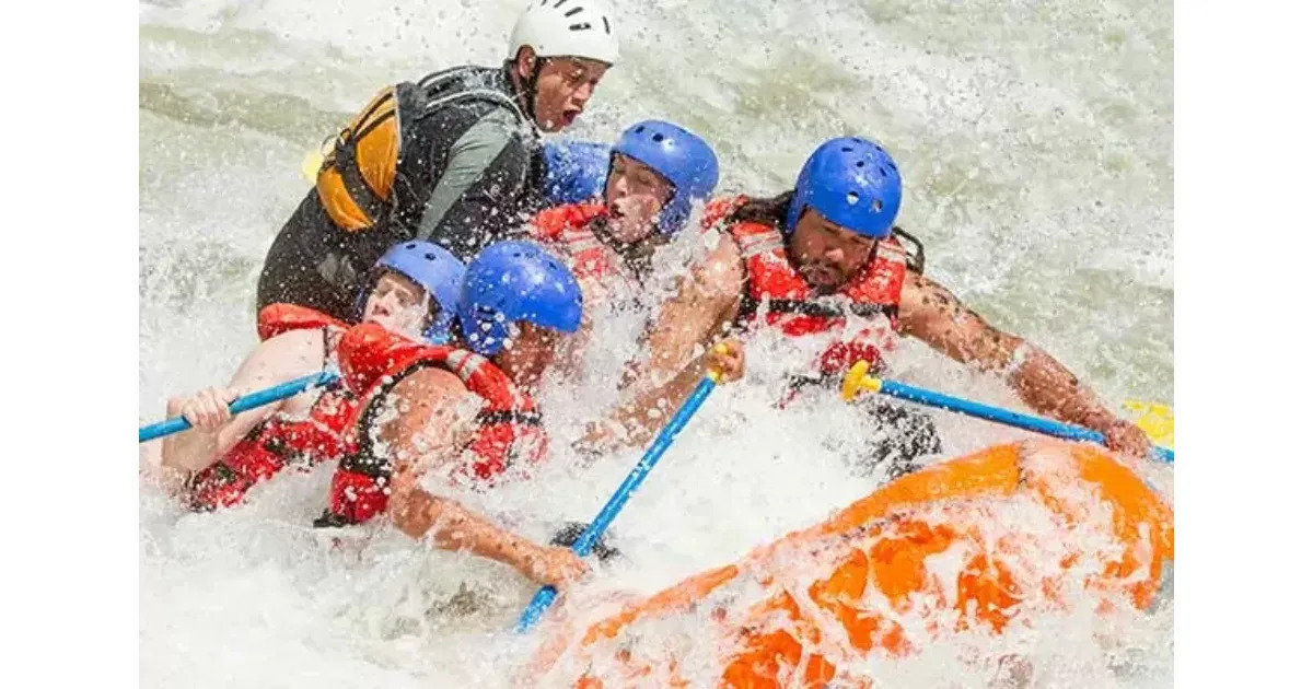 White Water Rafting Stag Do in Cardiff | Book Online